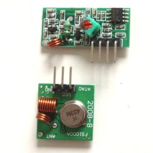 RF ontvanger en zender set 433 Mhz - Fun met Electronica